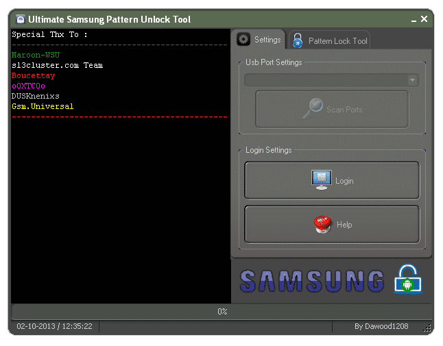 نرم افزار برداشتن قفل سامسونگ Samsung Pattern Unlock Tool | فری جی اس ام نرم افزار برداشتن قفل سامسونگ Samsung Pattern Unlock Tool | فری جی اس ام